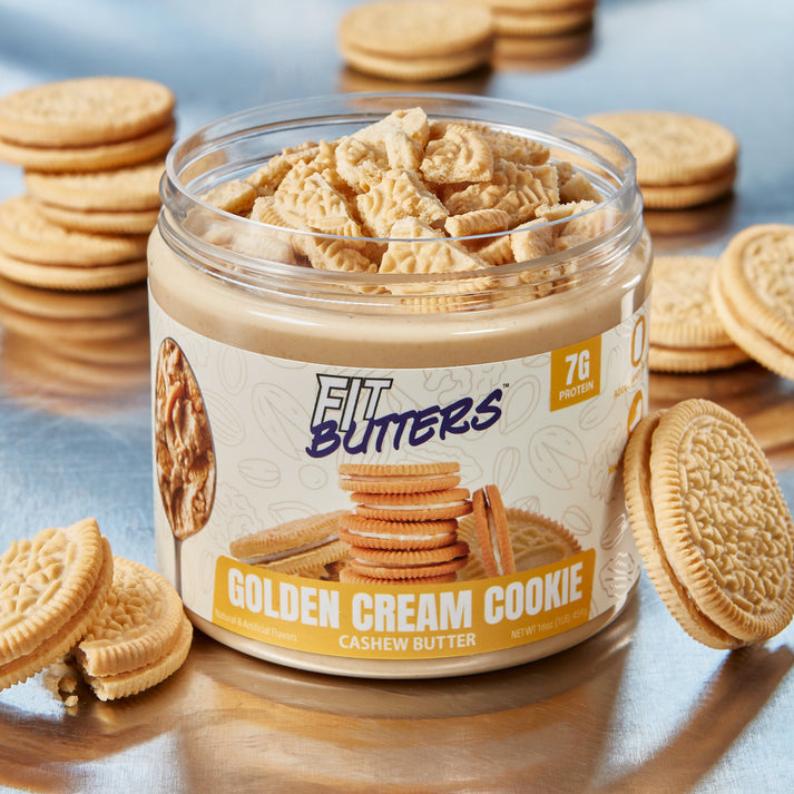 FIt Butters Golden Cream Cookie Cashew Butter – Fit Butters