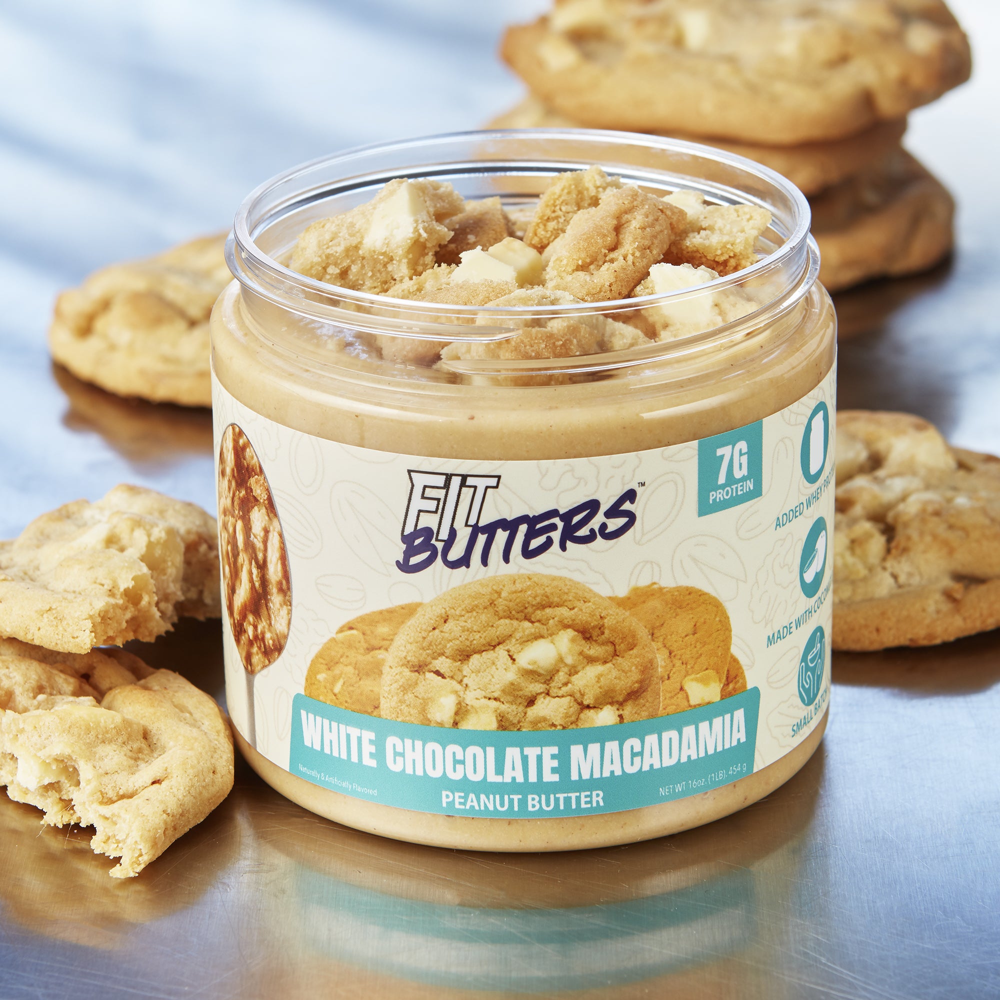 FIt Butters White Chocolate Macadamia Peanut Butter – Fit Butters